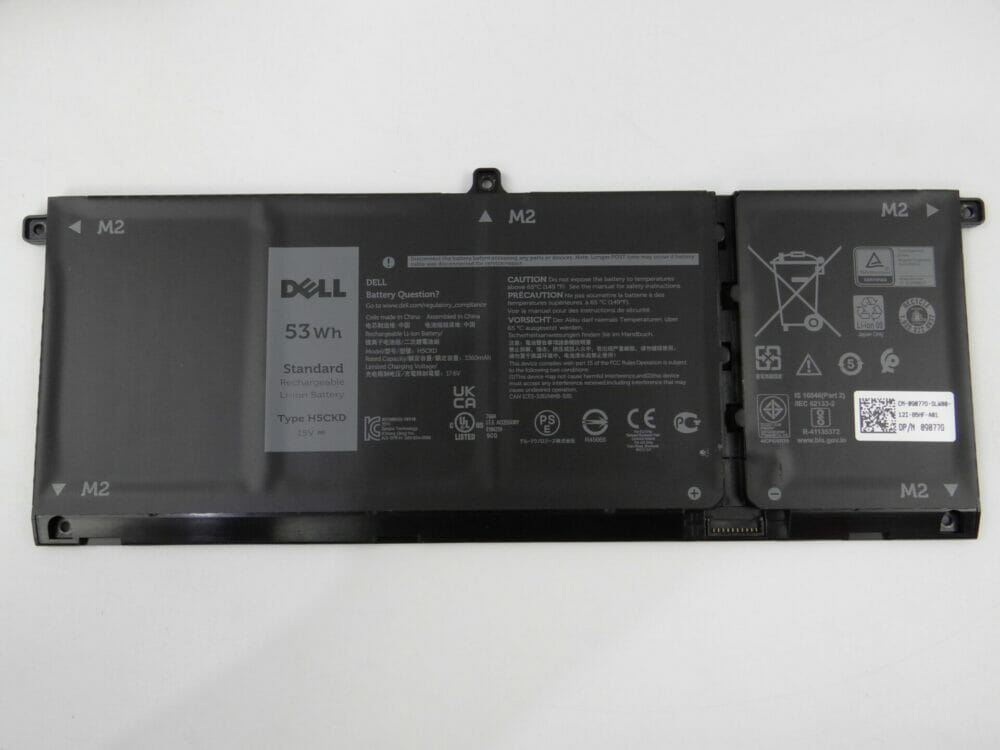 GENUINE DELL LATITUDE, INSPIRON, VOSTRO 53WH BATTERY TXD03 9077G ...
